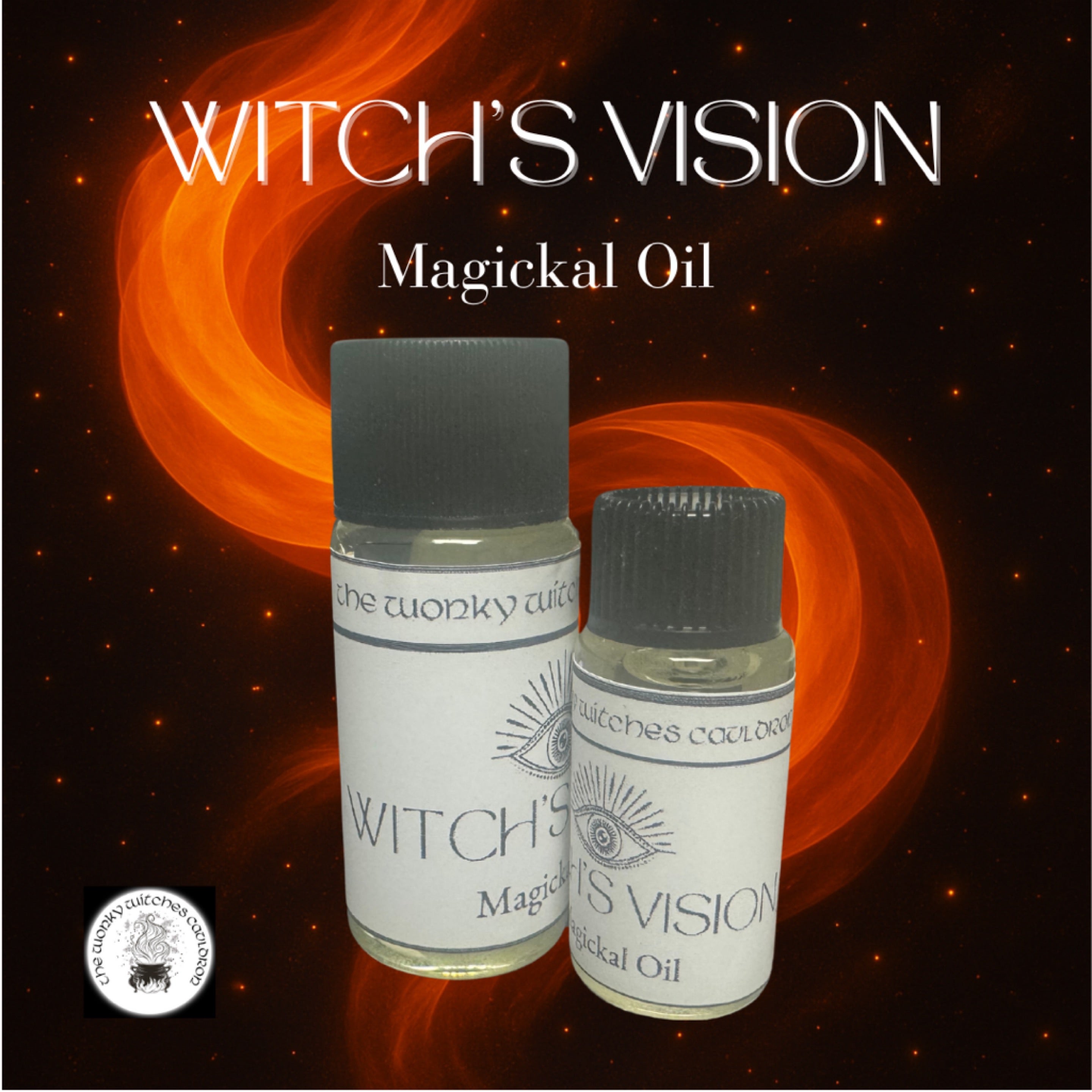 Witch's Vision Magickal Oil | The Wonky Witches Cauldron
